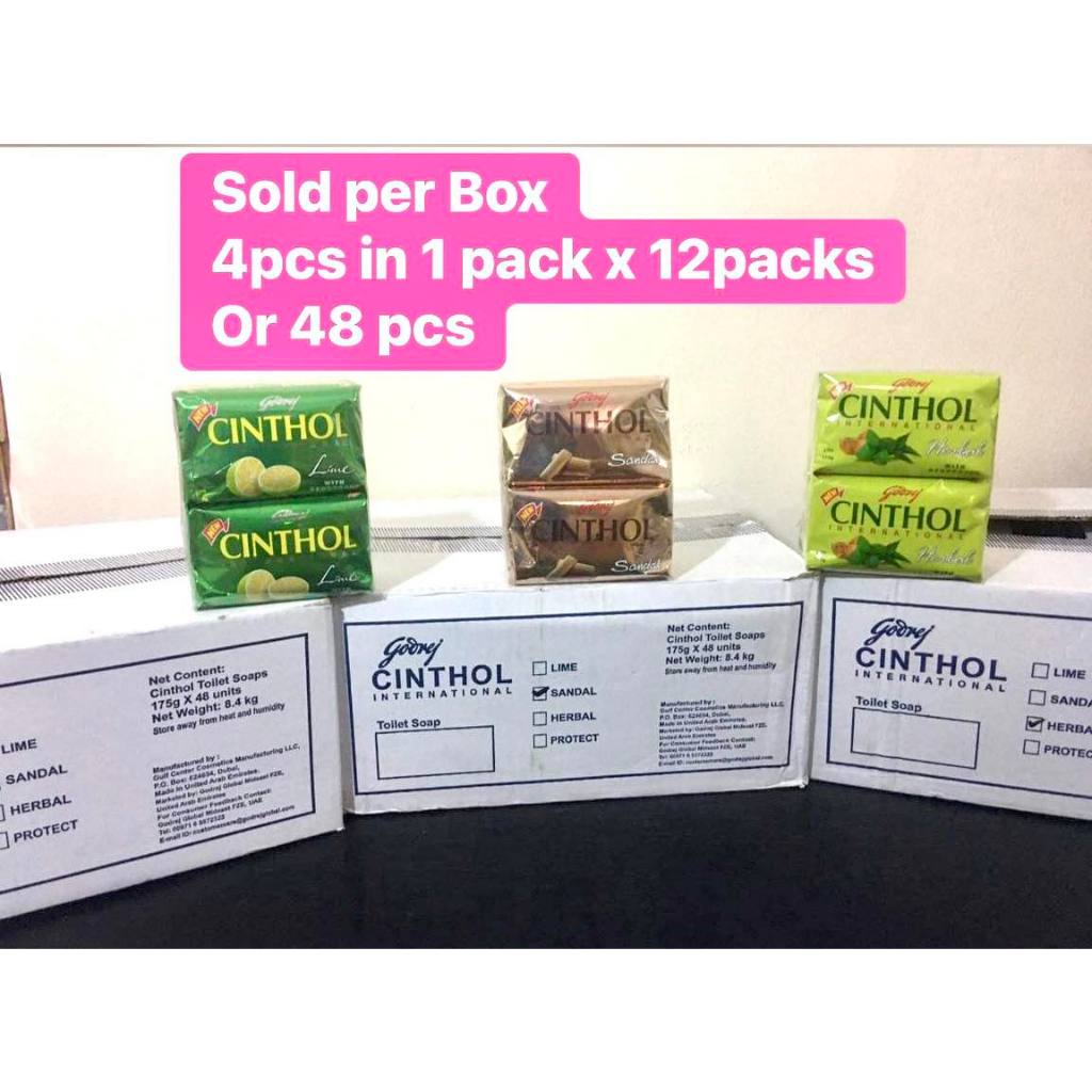 CINTHOL INTERNATIONAL SOAP 1 BOX | Shopee Philippines