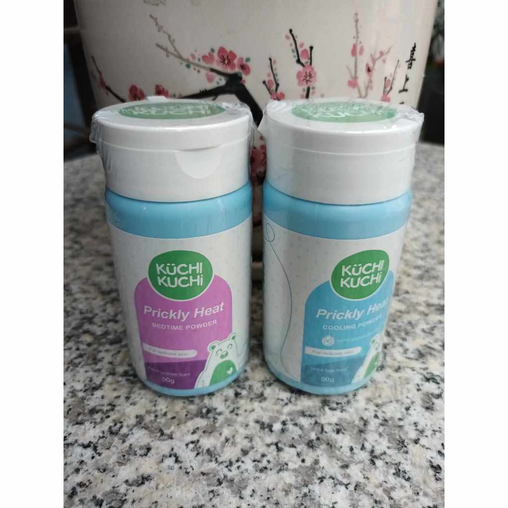 Kuchi Prickly Heat Cooling and Bedtime Powder 50gm | Shopee Philippines