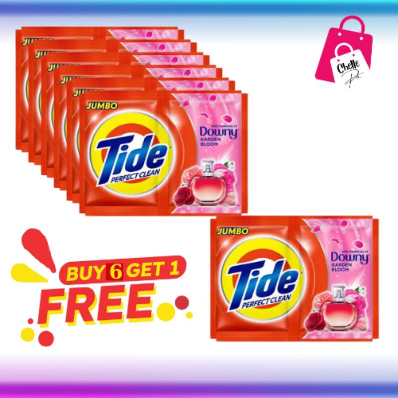 Tide Powder Perfect Clean Downy Garden Bloom 67g (6+1Free) | Shopee ... Tide Powder Perfect Clean Downy Garden Bloom 67g (6+1Free) | Shopee ...