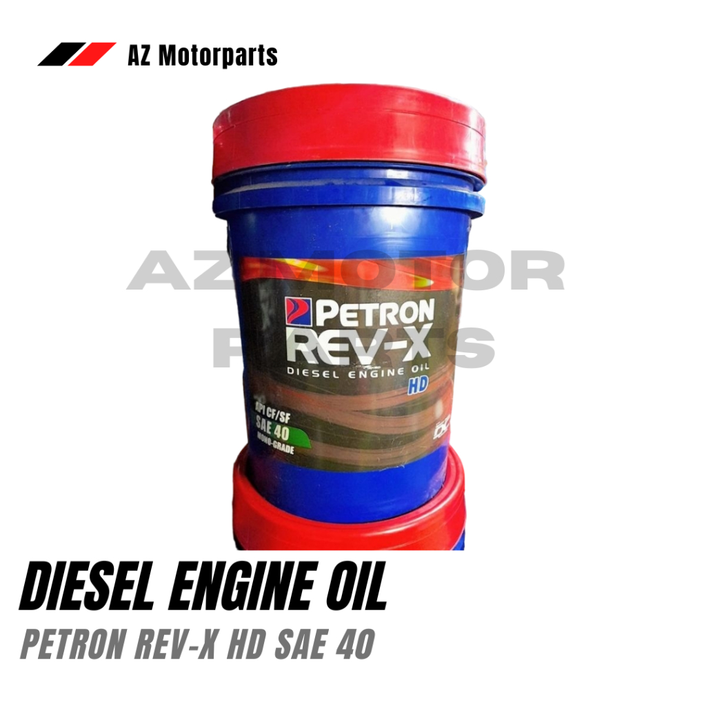 Petron REV-X Diesel Engine Oil HD SAE 40 | Shopee Philippines