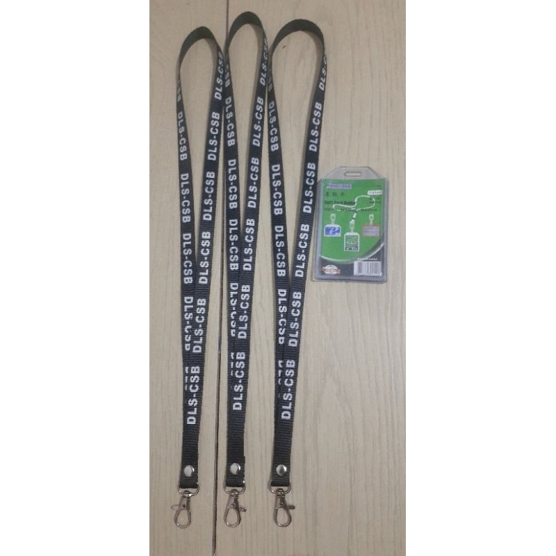 DLS-CSB ID LACE LANYARD/G-HOOK 1/2 Size | Shopee Philippines