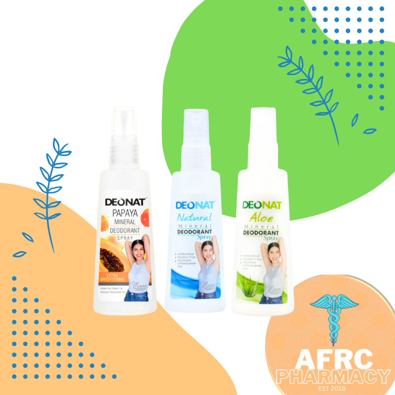 Deonat Mineral Deodorant Spray | Shopee Philippines