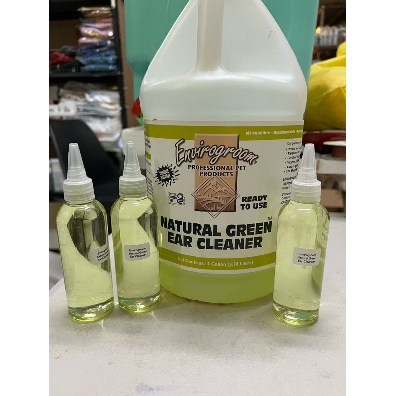 100ml ENVIROGROOM Natural Green Ear Cleaner ready to use MADE IN USA ...