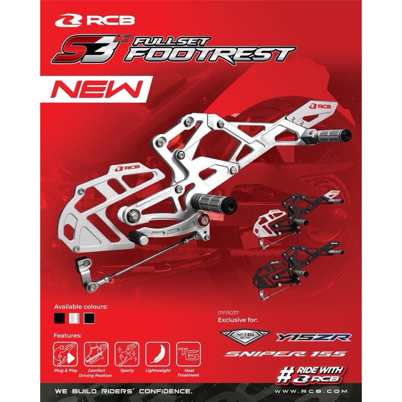 RCB FULL SHIFTER SNIPER KING 150/155 S3-V2 | Shopee Philippines