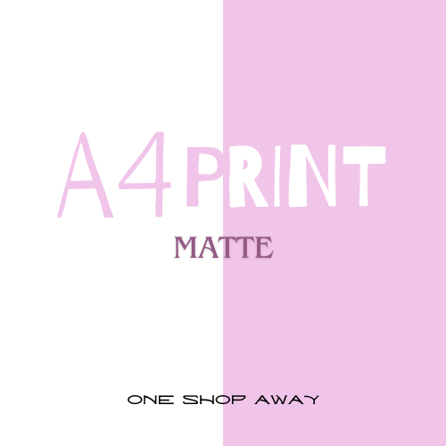 A4 MATTE LOGO STICKER CUSTOMIZED PRINT | Shopee Philippines
