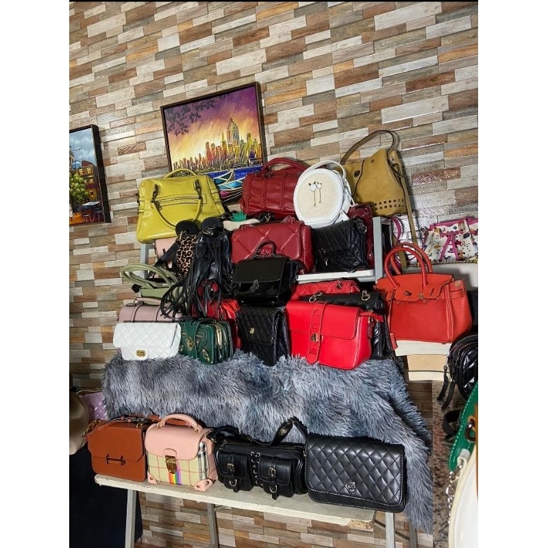 random color pick your price pre loved bags | Shopee Philippines