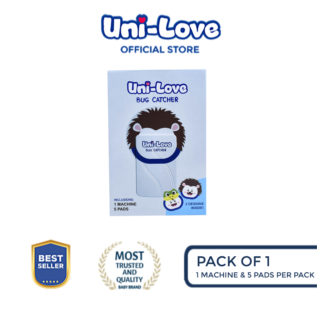 UniLove Bug Catcher (Includes 1 machine and 5 sticker pads) Pack of 1 ...