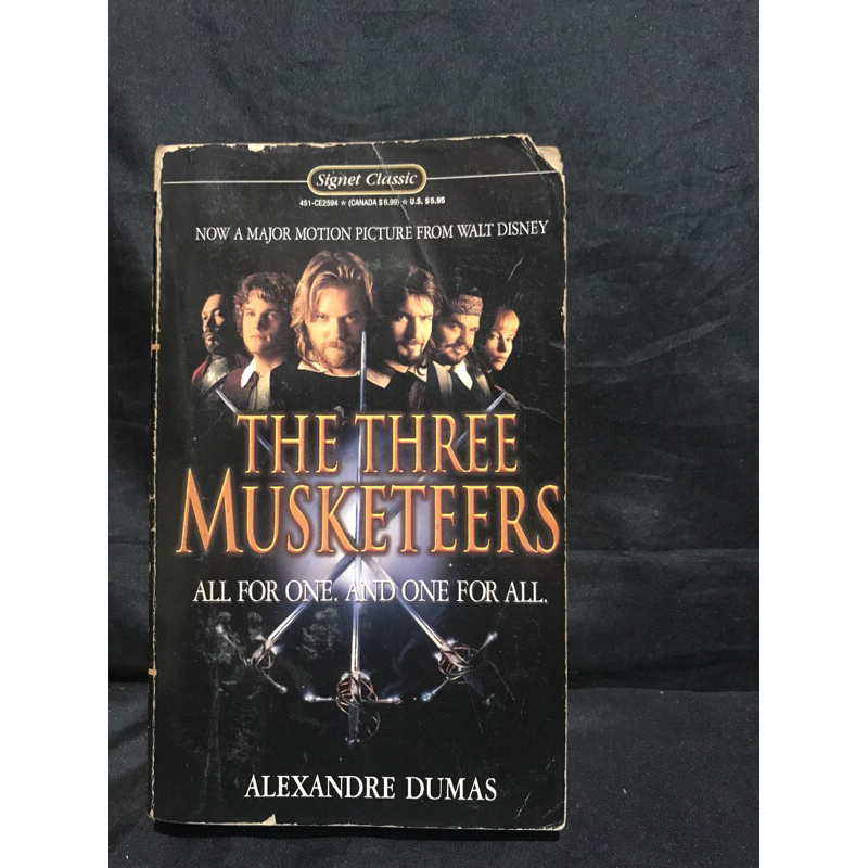 The Three Musketeers All for One. One For All By Alexandre Dumas ...
