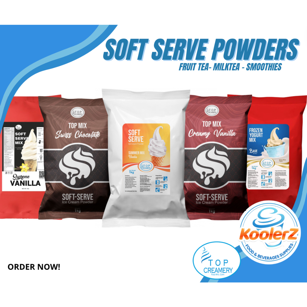 Top Creamery Soft serve powders | Top Mix | Summer Mix | Supreme mix ...