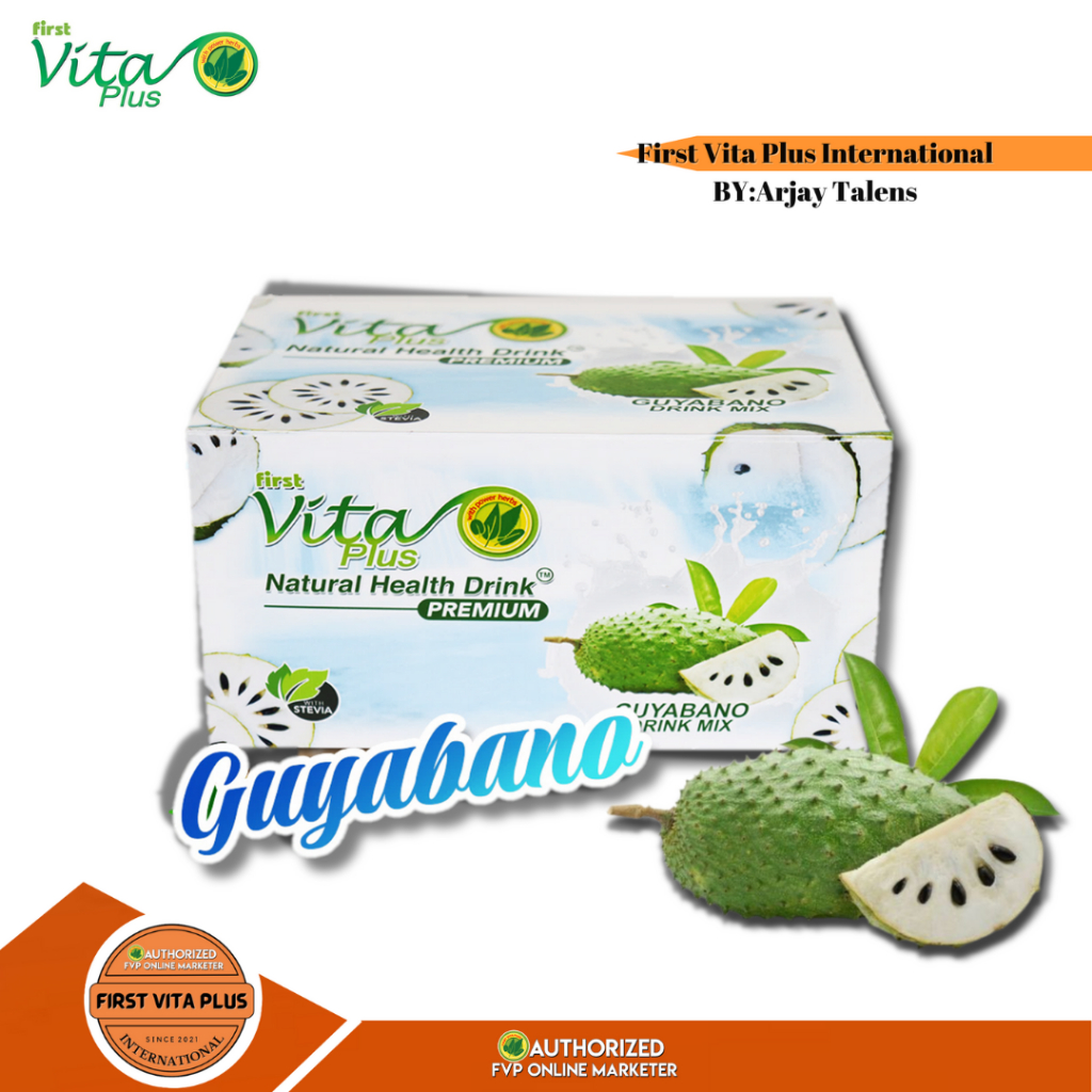 First Vita Plus Guyabano Premium Drink Mix Natural Health Drink /20 Sachets per box | Shopee ...