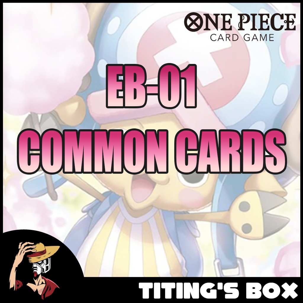 [JP] One Piece Card Game EB01 [C] Common Cards - EB-01 Extra Booster ...