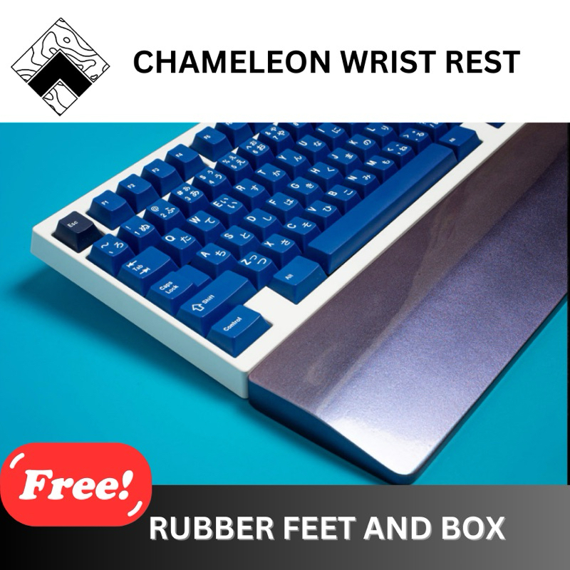 Morphix Design's Wooden Keyboard Wrist Rest - CHAMELEON WRIST REST ...