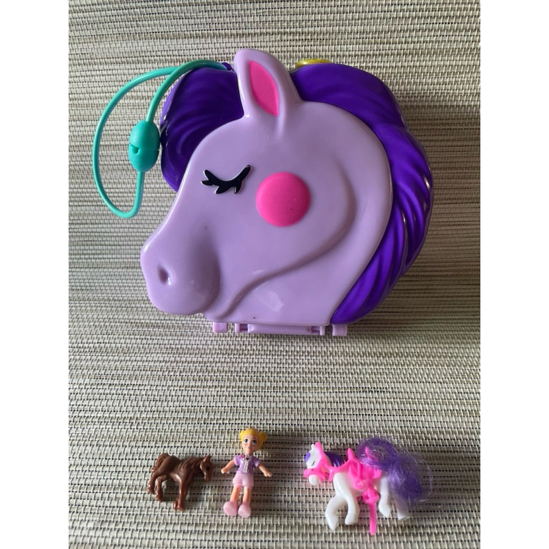 Polly Pocket Pony Horse Compact Playset | Shopee Philippines