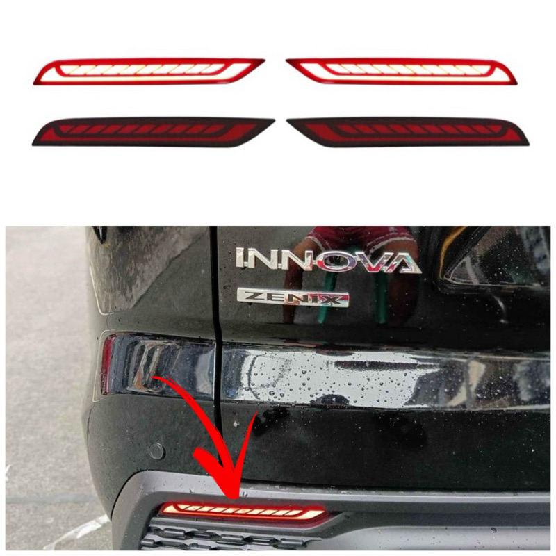 Toyota Zenix 2023 - 2025 Rear Bumper Reflector with Light | Shopee ...