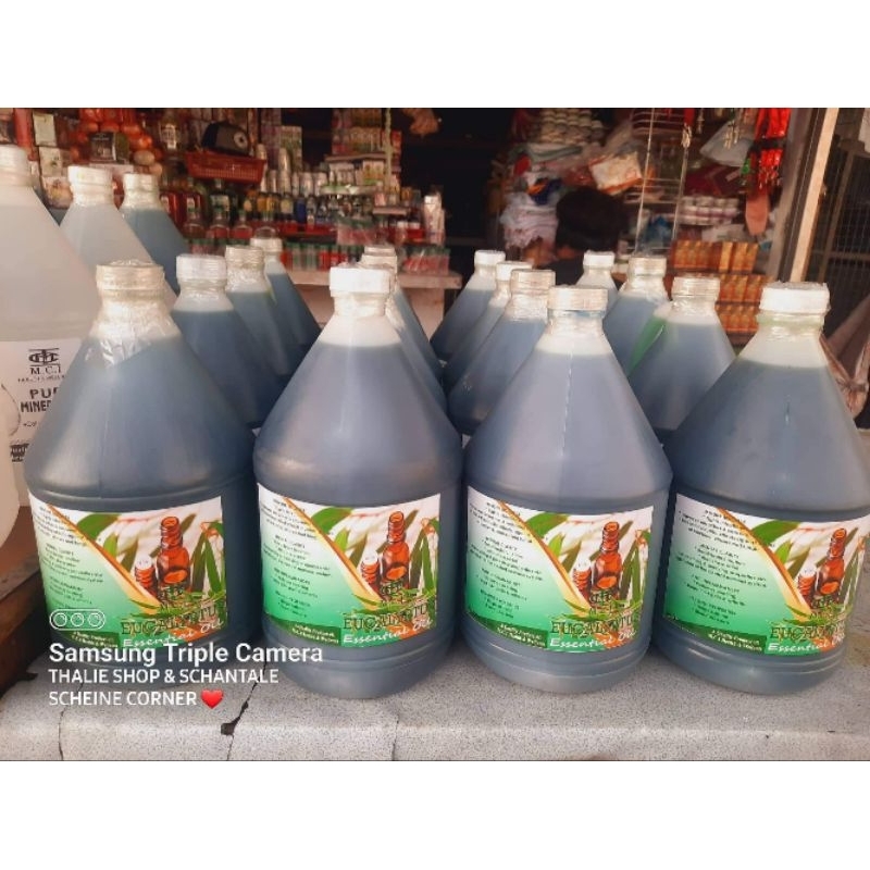 1 GALLON HERBAL MASSAGE OIL -Sampaguita/Menthol/Luya/Eucalyptus and ...