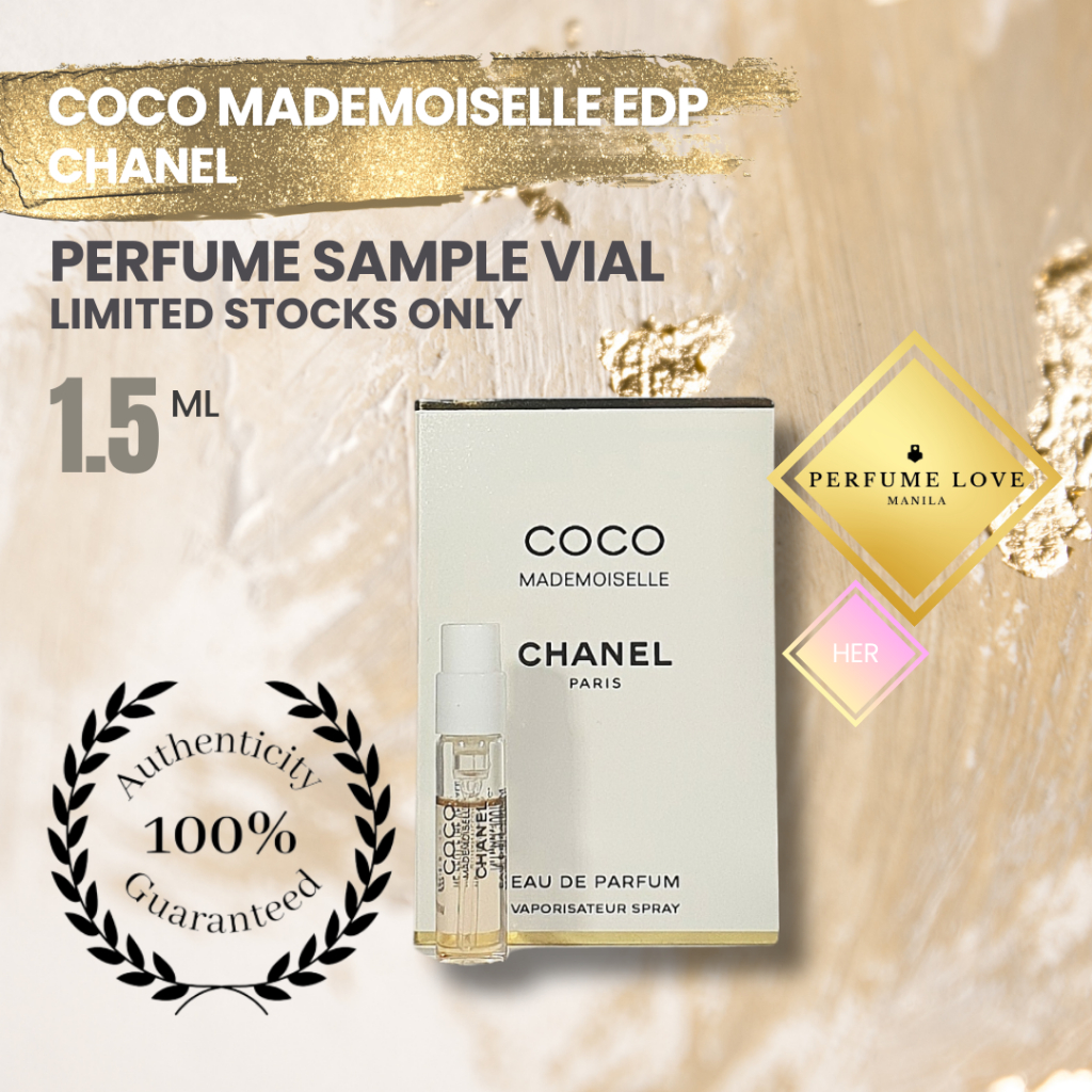 PERFUME SAMPLE VIAL 1.5ml Coco Mademoiselle EDP | Shopee Philippines