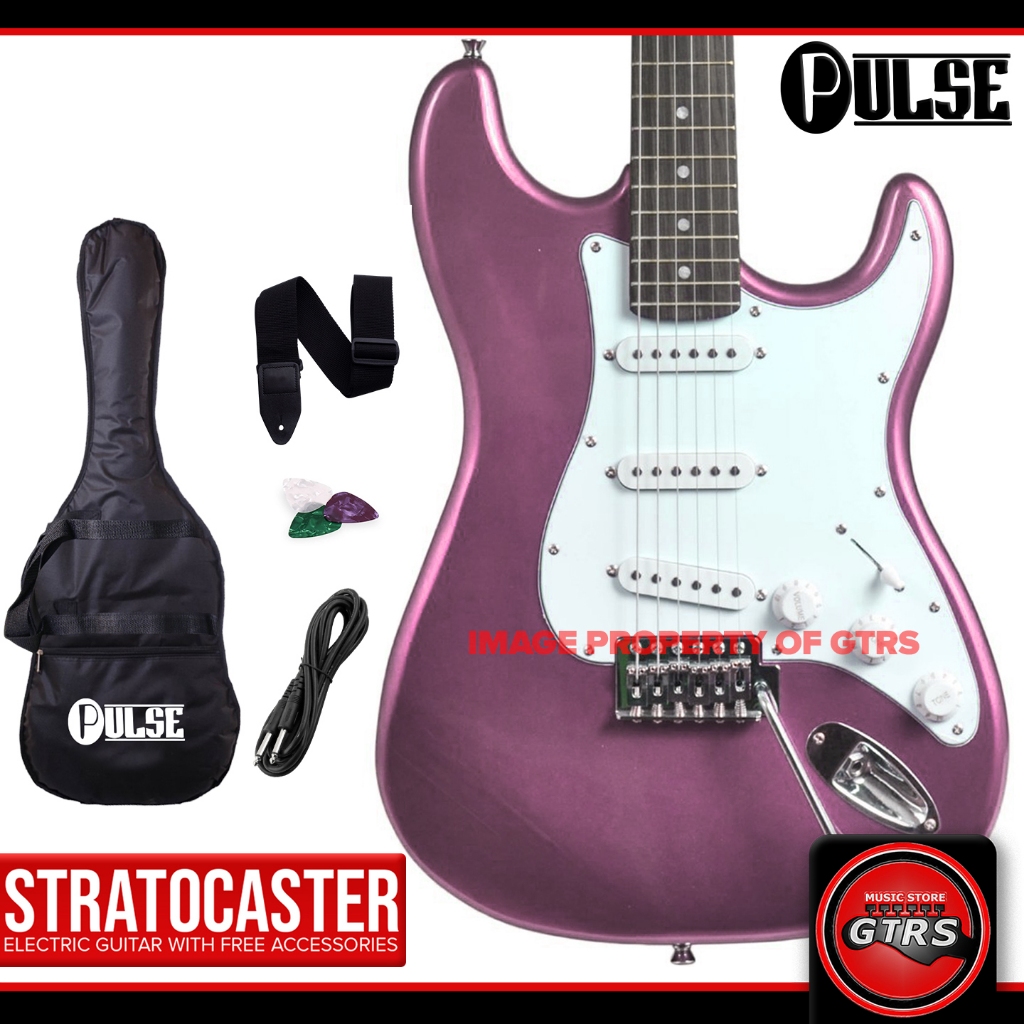 Pulse / Skywing Stratocaster Electric Guitar with Free Accessories ...