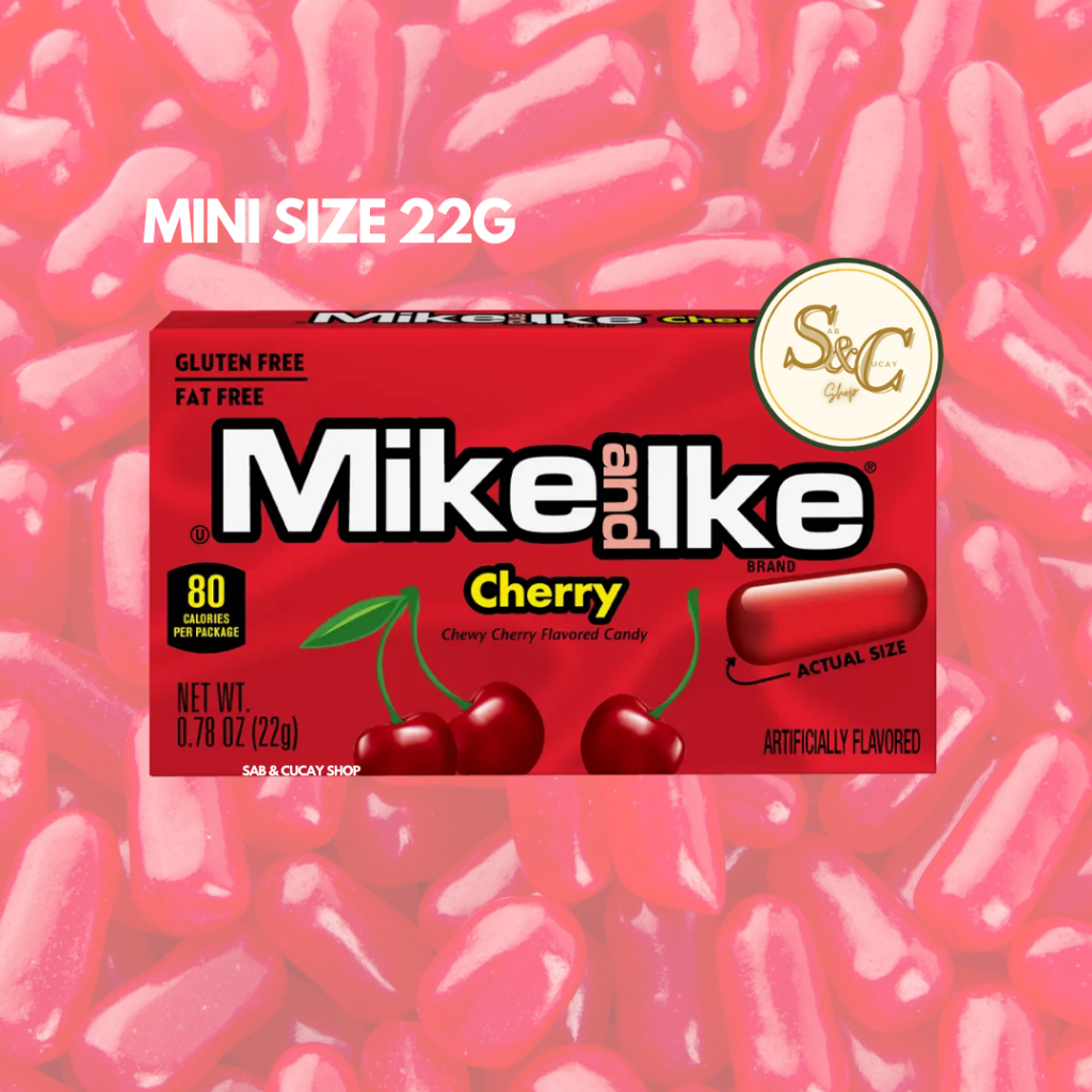 MIKE AND IKE CHERRY ORIGINAL BERRY BLAST CANDY 22G | Shopee Philippines