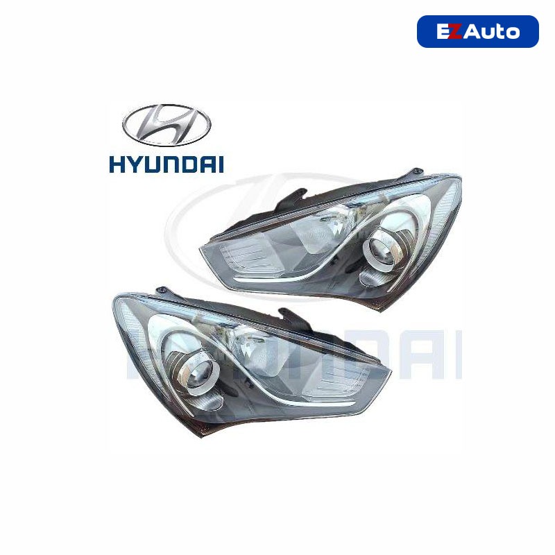 Hyundai Genesis Headlight/2011-2016/Coupe/Headlamp/Front Light/Bumper ...