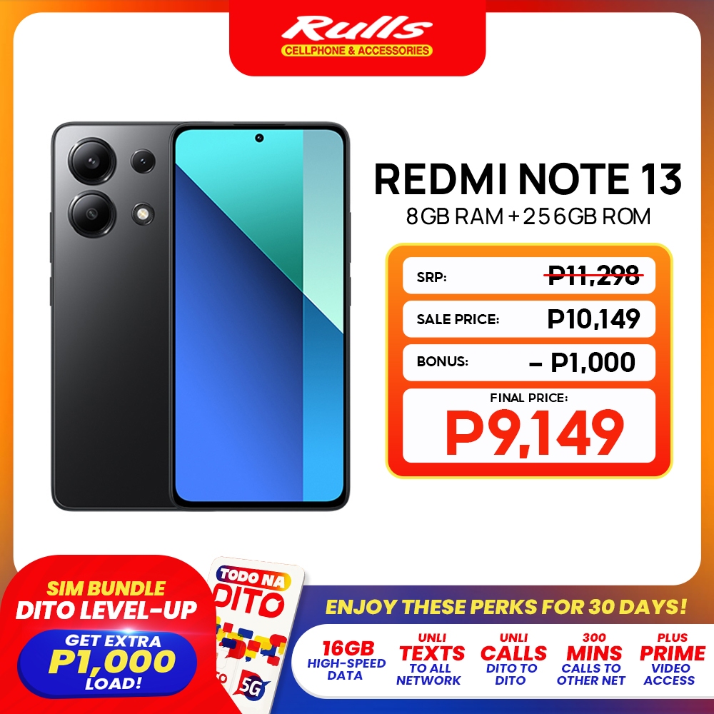 Xiaomi Redmi Note 13 Smartphone | 8GB+256GB | Snapdragon 685 | 6.67 ...