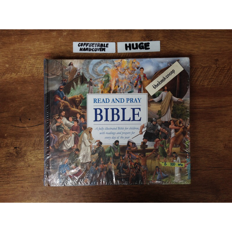 Read and Pray Bible illustrated children’s | Shopee Philippines