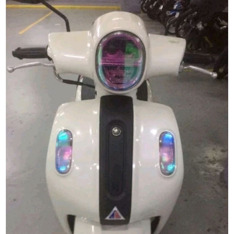 3 in 1 FAZZIO YAMAHA SET TINT FILM (Signal light, Panel Protector ...