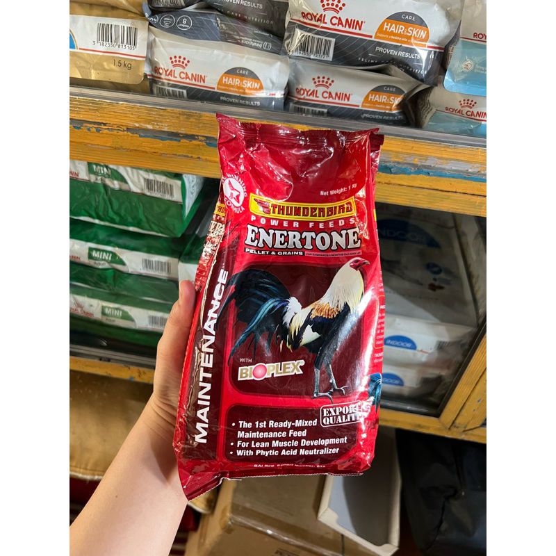 1KG THUNDERBIRD POWER FEEDS ENERTONE PELLET AND FEEDS FOR LEAN MUSCLE ...