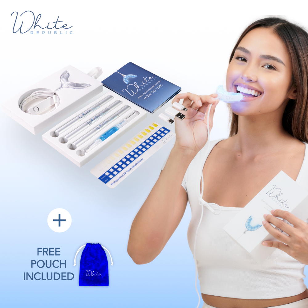 White Republic Teeth Whitening Kit - At Home Premium Teeth Whitening ...