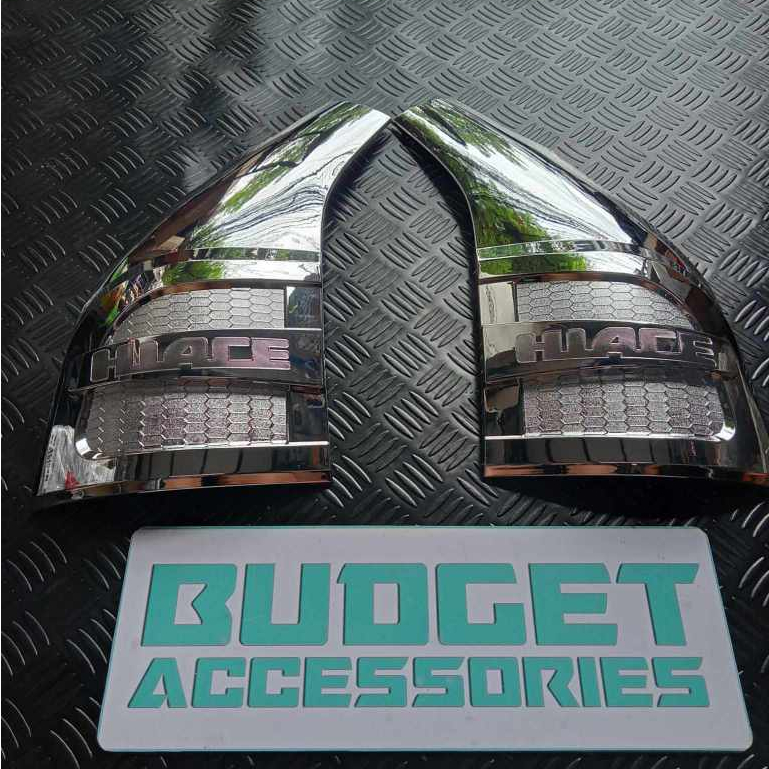 Chrome Smoothen Panel for Toyota Hiace 2014 to 2023 Hi ace Commuter ...