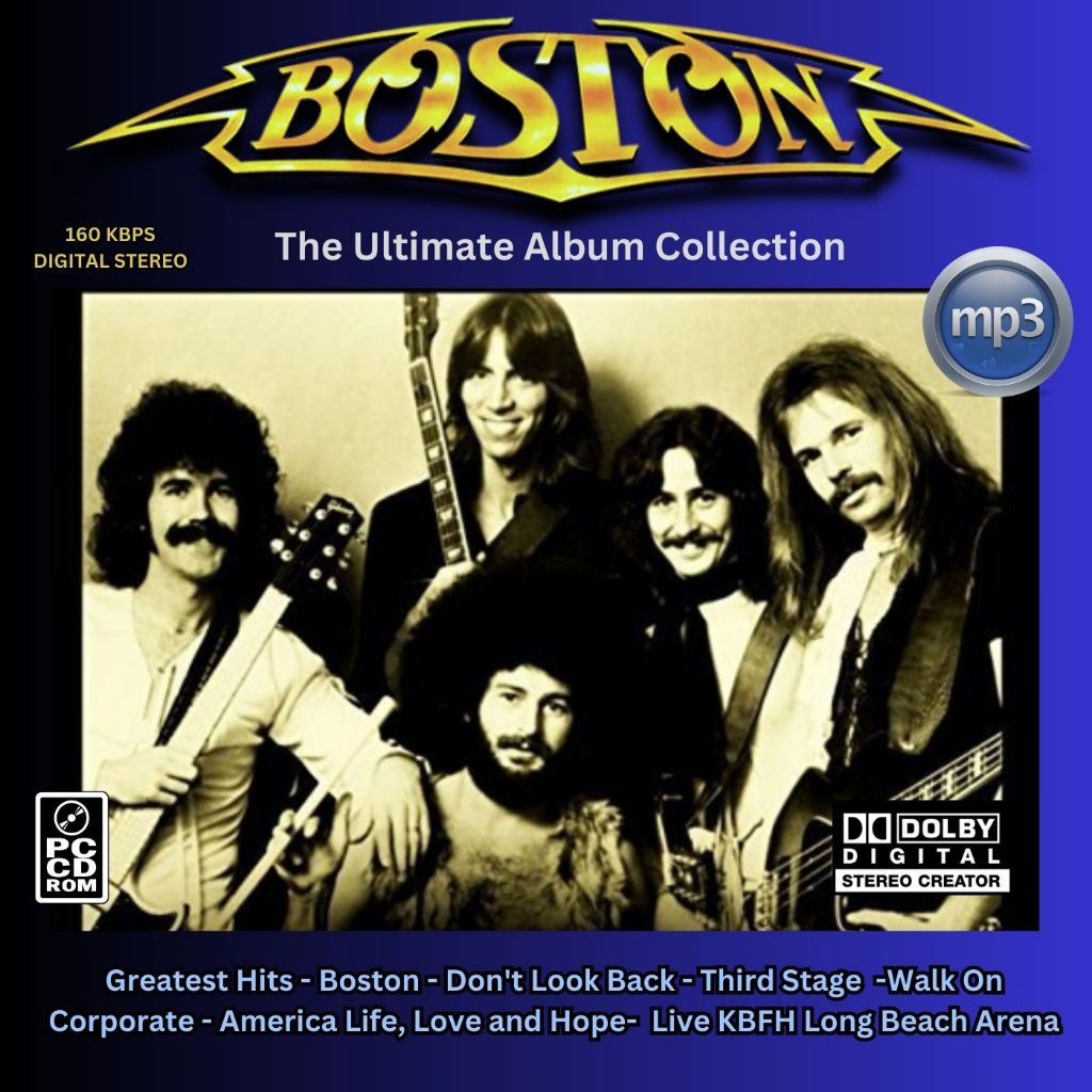 BOSTON MP3 music CD for PCCDROM and compatibles | Shopee Philippines