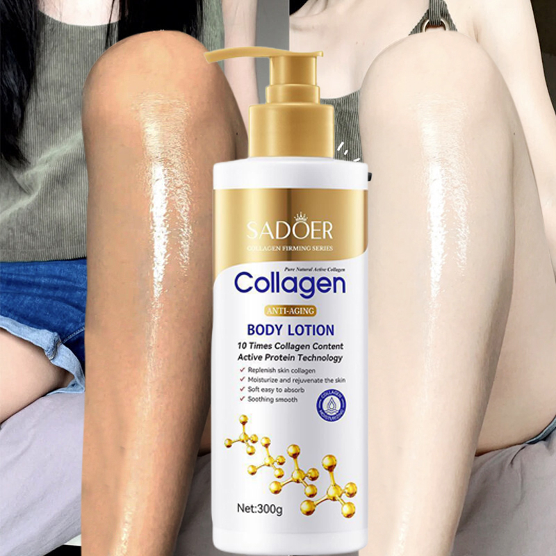 Sadoer 300g Collagen Whitening Body Lotion Moisturizing pampaputi original collagen body lotion ...