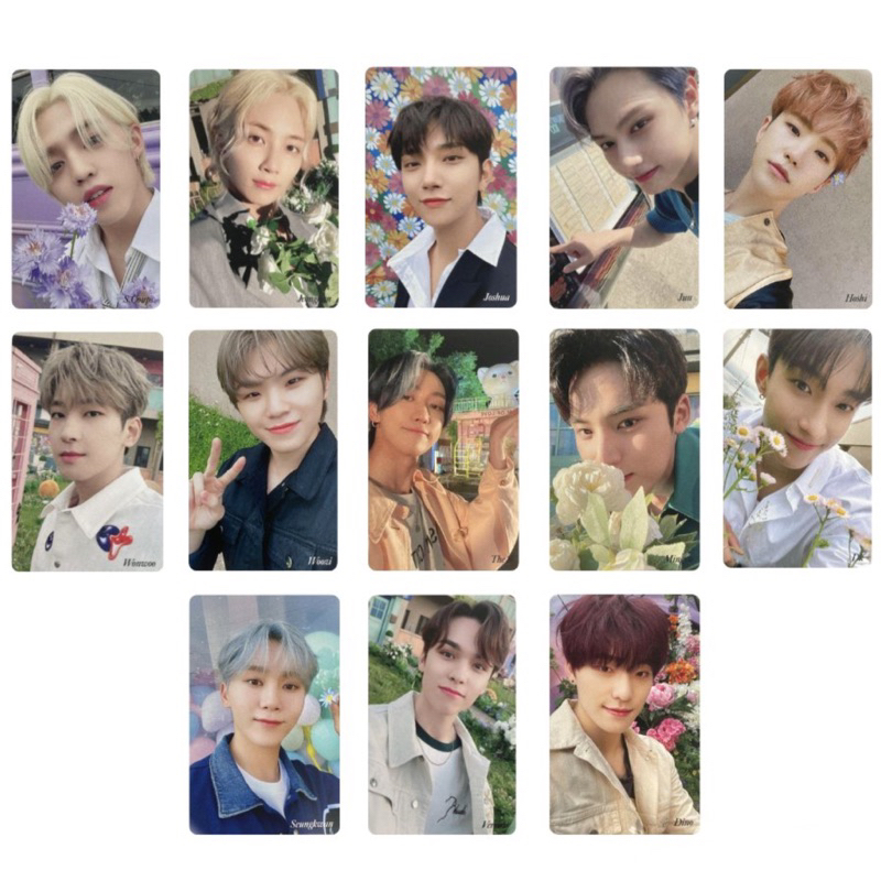 Seventeen Your Choice HMV Thanks Campaign Photocard Official | Shopee ...