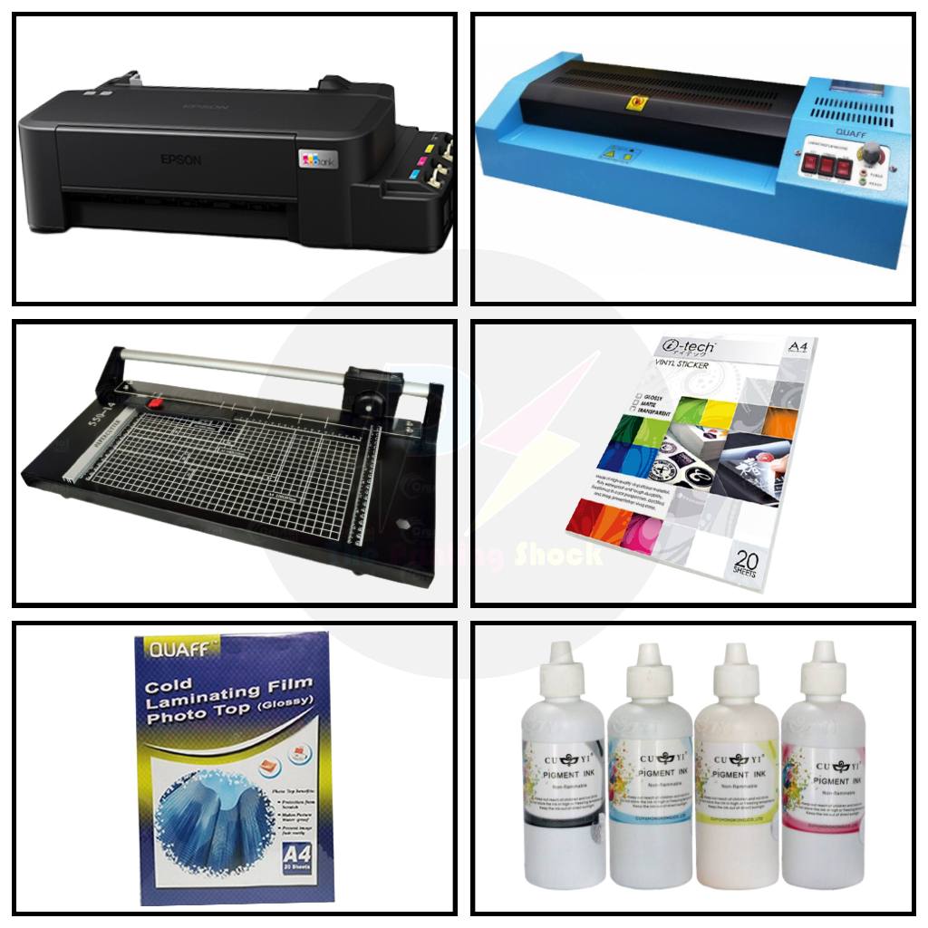 Basic Sticker Printing Package by The Printing Shock | Shopee Philippines