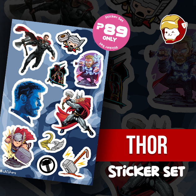 MARVEL | Thor | Vinyl Stickers | Shopee Philippines