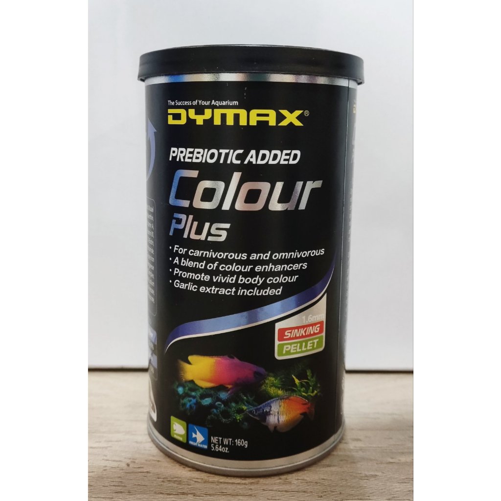 Dymax Colour Plus Sinking Pellet Fish Food 160g | Shopee Philippines