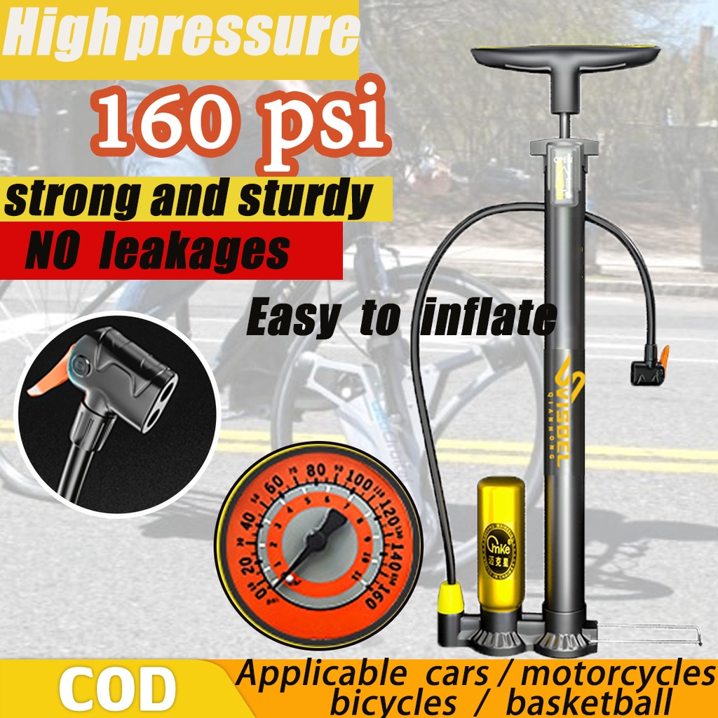 pump for bike air pump motorcycle High Pressure 160 PIS portable air ...