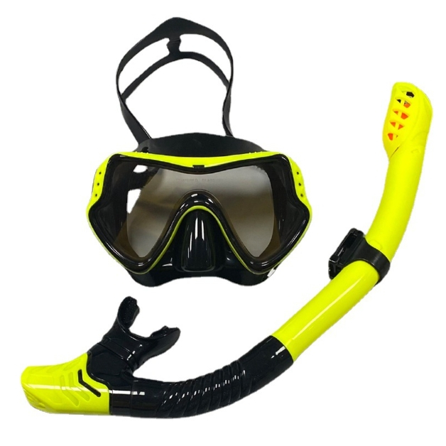 New Design Professional Scuba Snorkeling Diving Mask Set Free Breathing ...