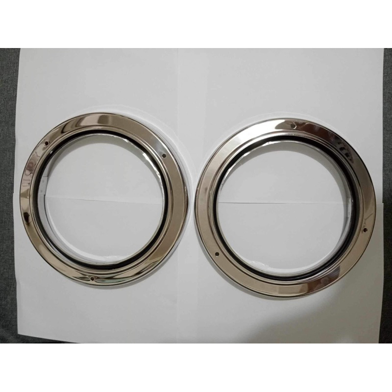 Headlight Frame Stainless Set - 1,100 (2 pieces) | Shopee Philippines