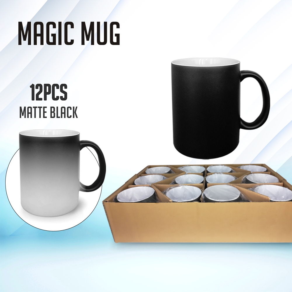 1Box QUAFF Magic Mug Sublimation Printable Coated Mug 11oz Changeable ...