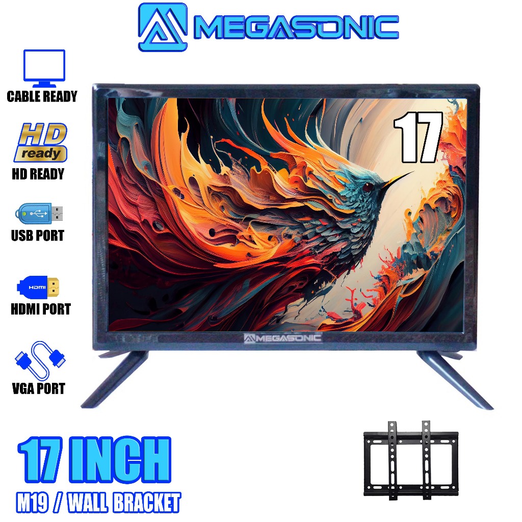 MEGASONIC M97-LED19 / JMS-1917 / MEGASONIC M97-24B With Free Wall ...