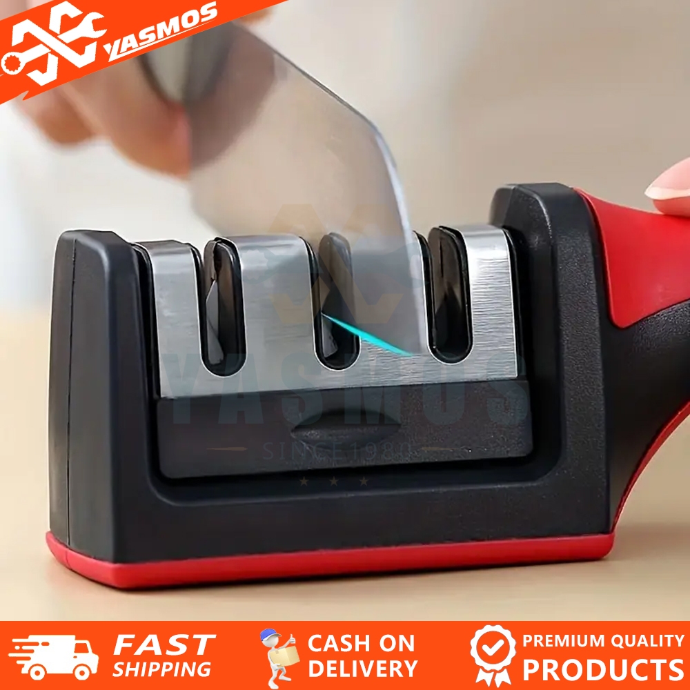 Multifunctional Knife Sharpener 3-Stage Knife Sharpening Tool Helps ...