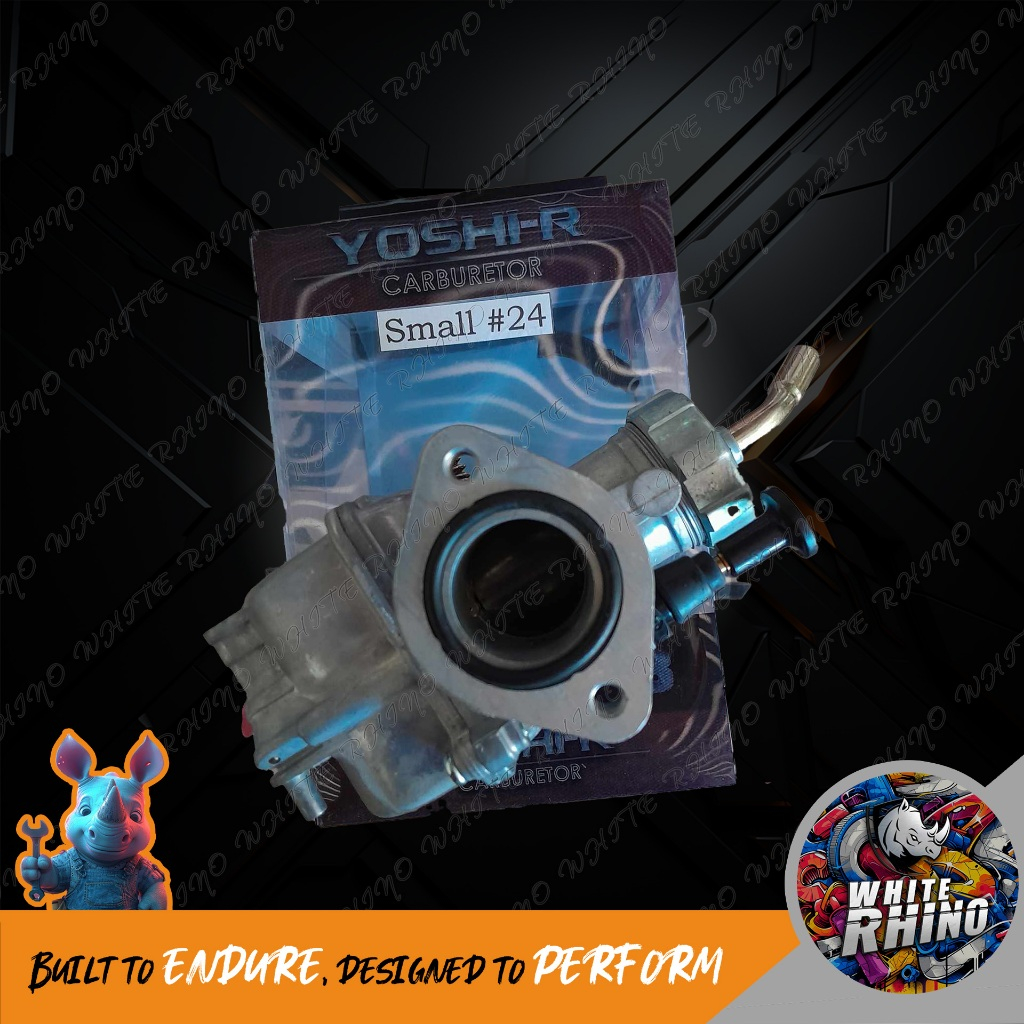 YOSHI-R CARBURETOR ASSY CARB 24MM UNIVERSAL BOLT TYPE RACING CARB ...