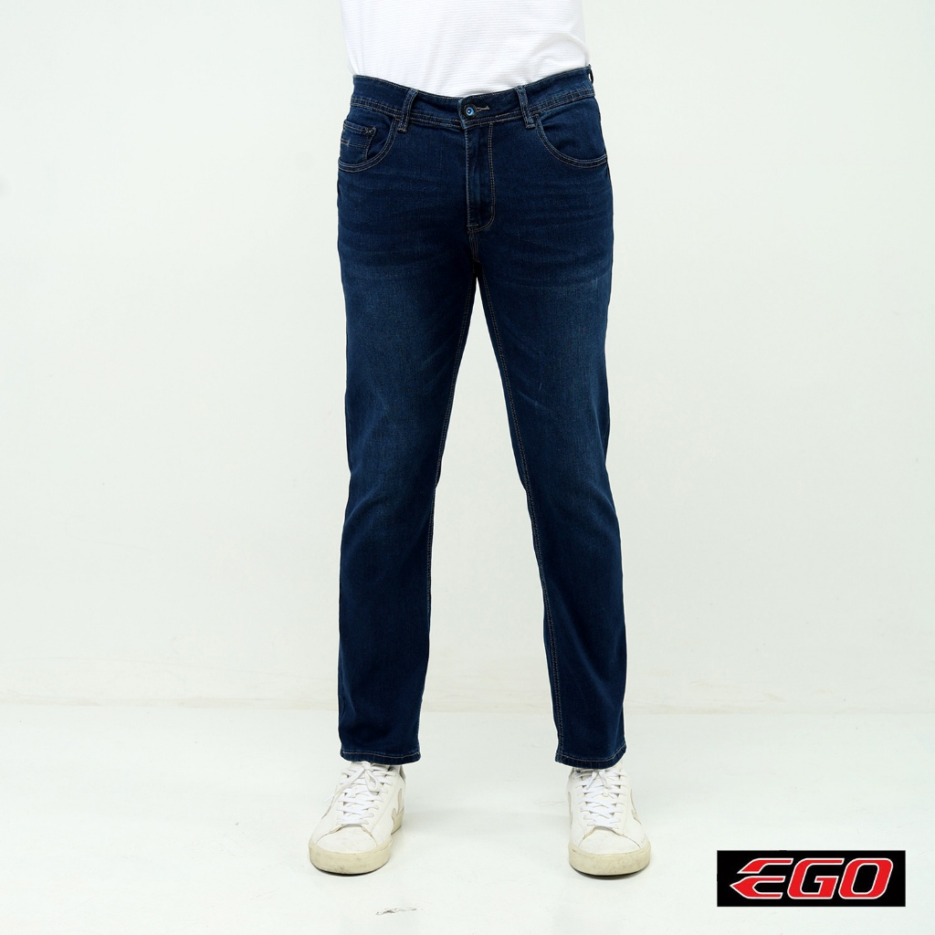 Ego Denim Long Pants Slim Tapered Fit Stretch ESB10-0243 | Shopee ...
