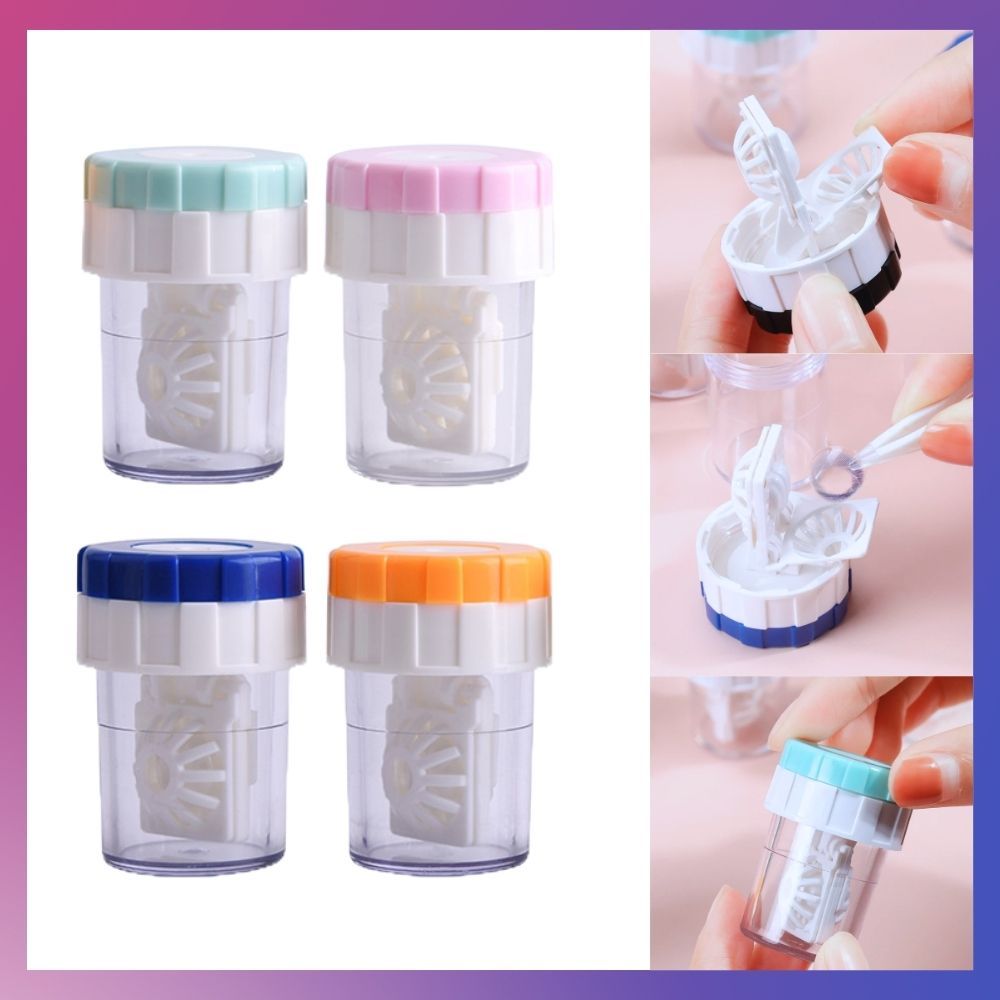 R&Y | Manual Contact Lens Washer Rotate Easy to Use Simple Container ...