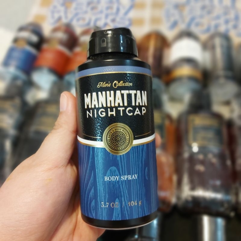 Original Bath & Body Works USA Manhattan Nightcap Men's Body Spray ...