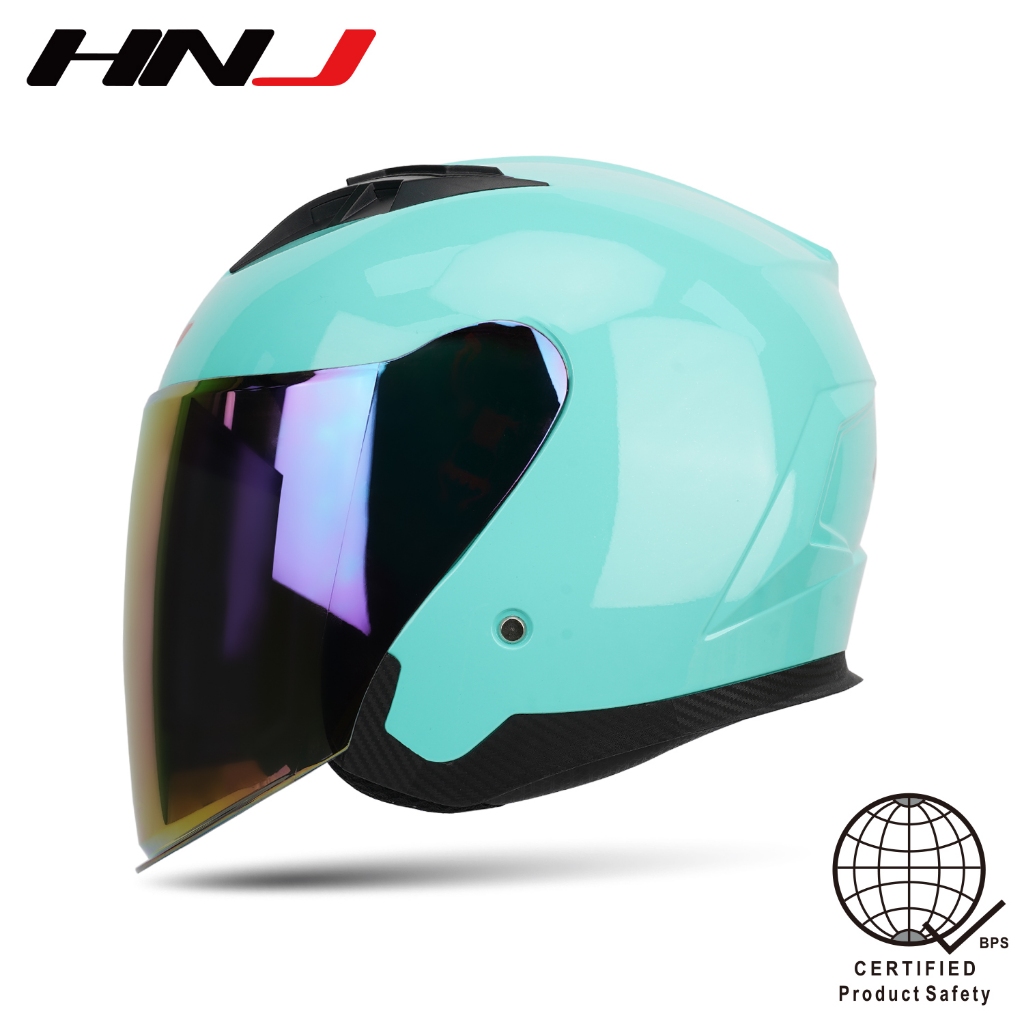HNJ A4-008-T Half Face Helmet for Motorcycle Unisex | Shopee Philippines