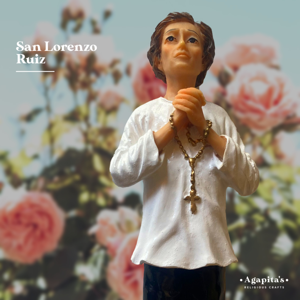 NEW San Lorenzo Ruiz 8 inch Religious Statue | Shopee Philippines