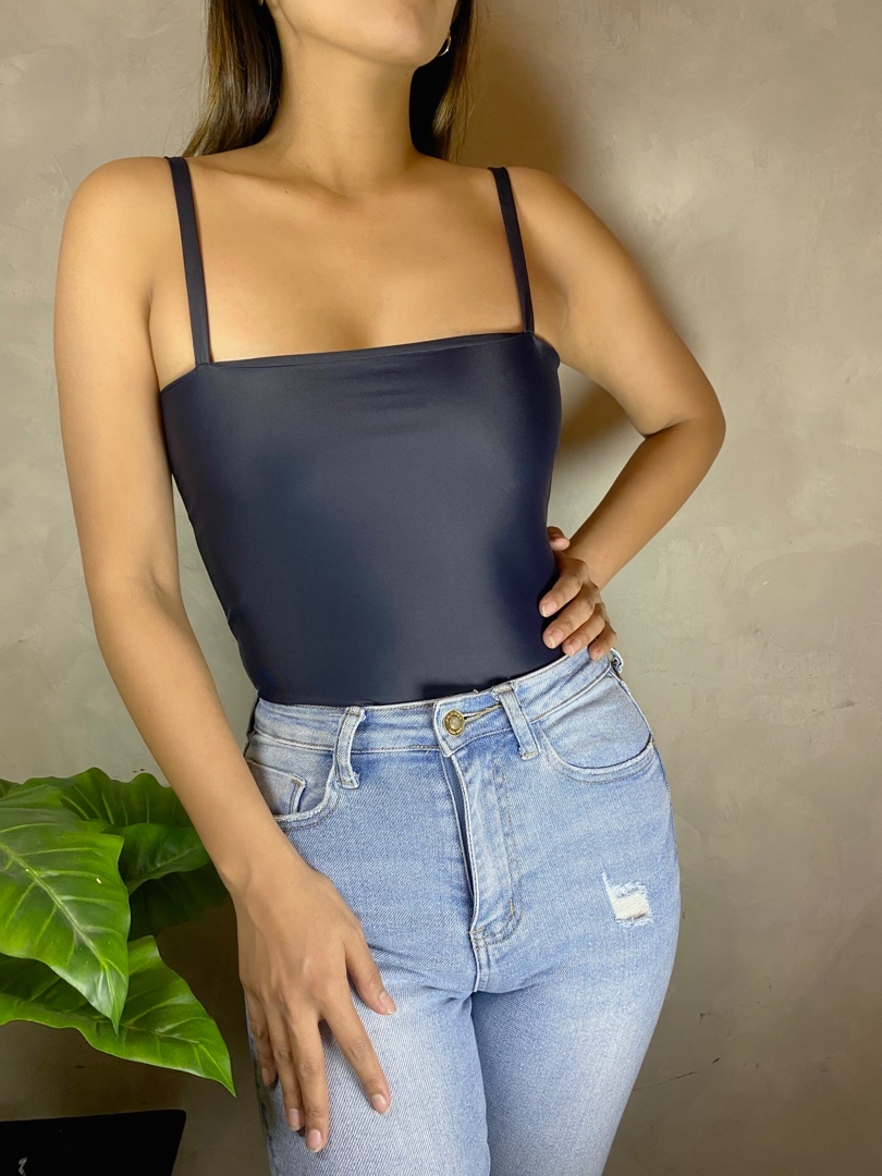 Seam & Stitch - Blake Camisole Tank Mid Crop Top | Shopee Philippines