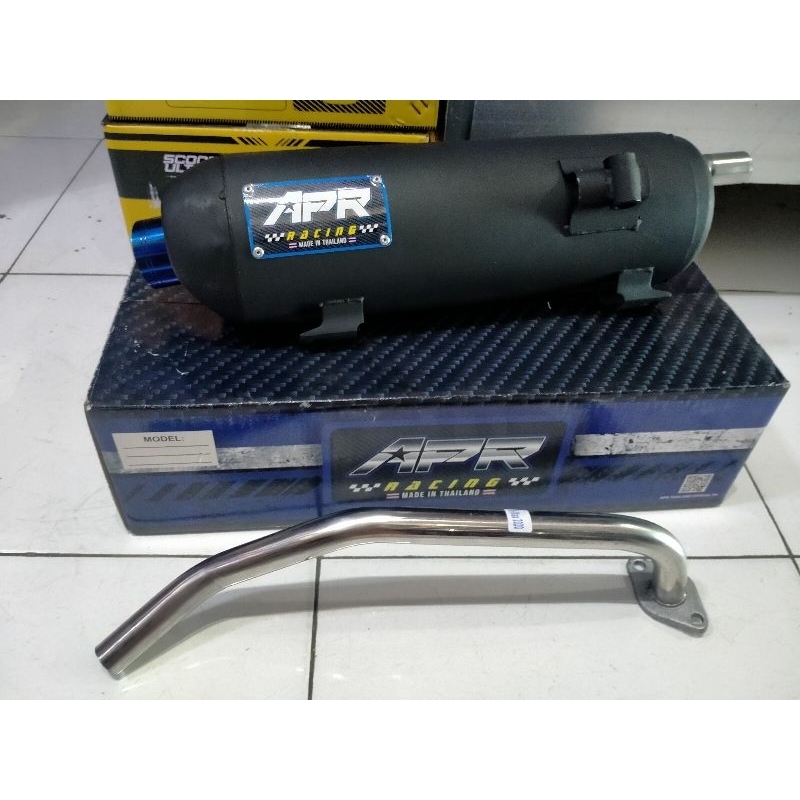 APR powerpipe Nmax v2/Aerox V2 titanium tip | Shopee Philippines