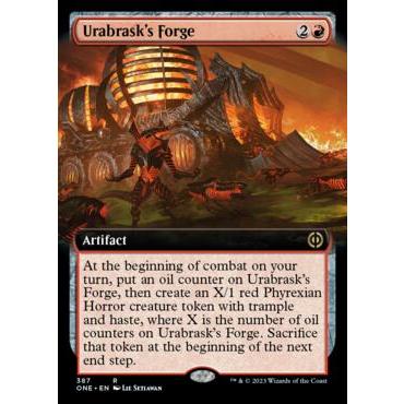Urabrask's Forge (Extended Art) - Phyrexia: All Will Be One (ONE ...